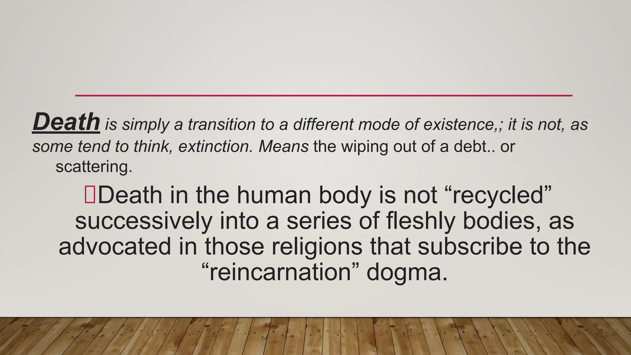 what is death what is deathwhat is death | PPT