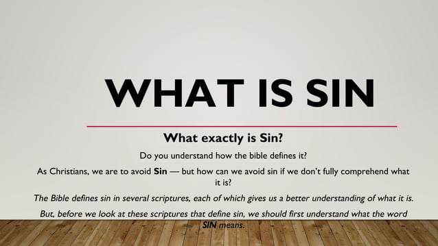 what is sinwhat is sinwhat is sinwhat is sin | PPT