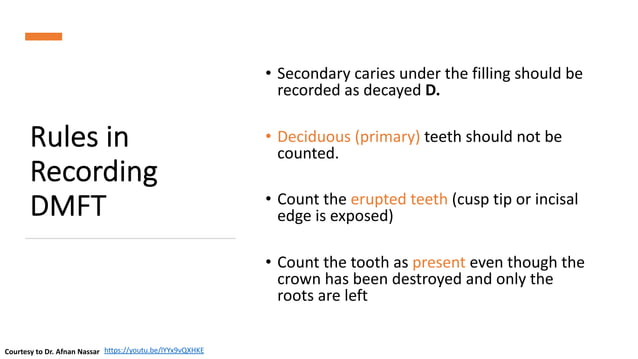 DMFT Index | PDF | Dental Health | Diseases and Conditions