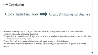 Diagnosis tests of Helicobacter pylori – PPT & pdf file | PPT