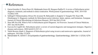 Diagnosis tests of Helicobacter pylori – PPT & pdf file | PPT