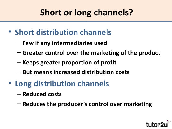 Marketing Mix - Place