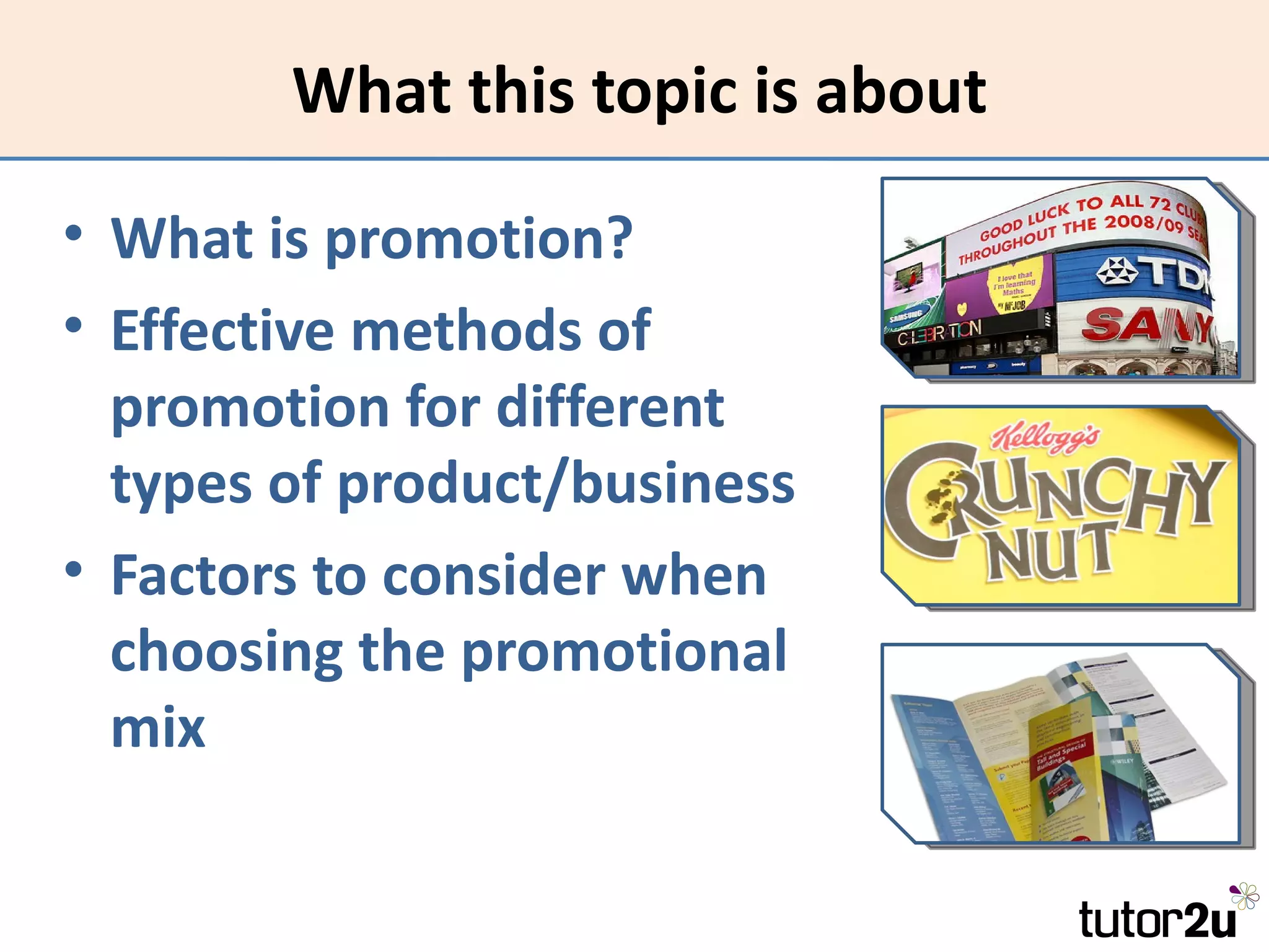 Marketing - Promotion | PPT