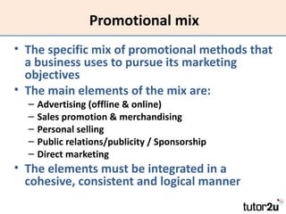 Marketing - Promotion | PPT