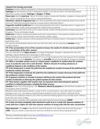 Aqa c3-checklist | PDF