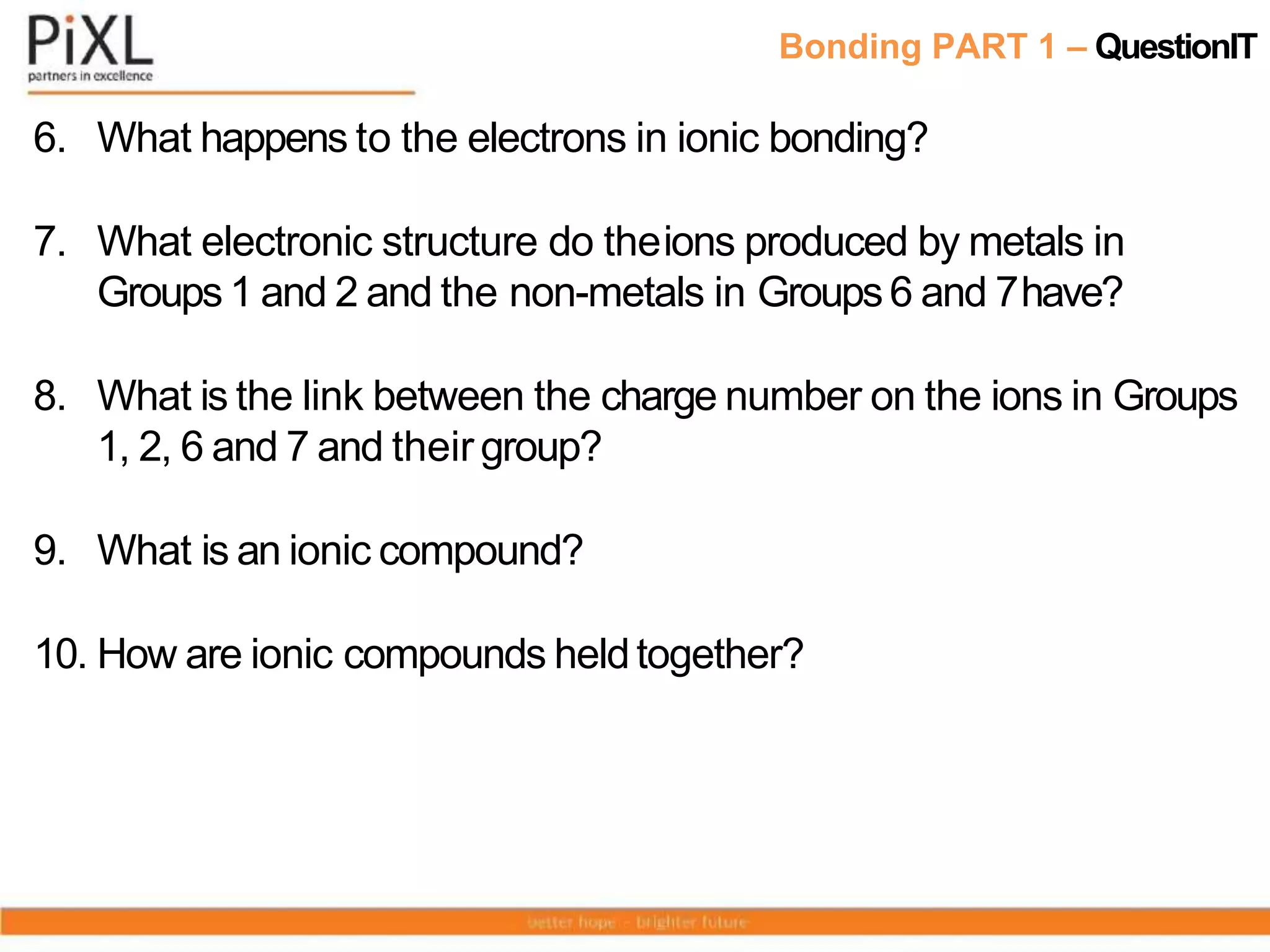 Aqa chemistry-bonding-structure-and-the-properties-of-matter-know it ...