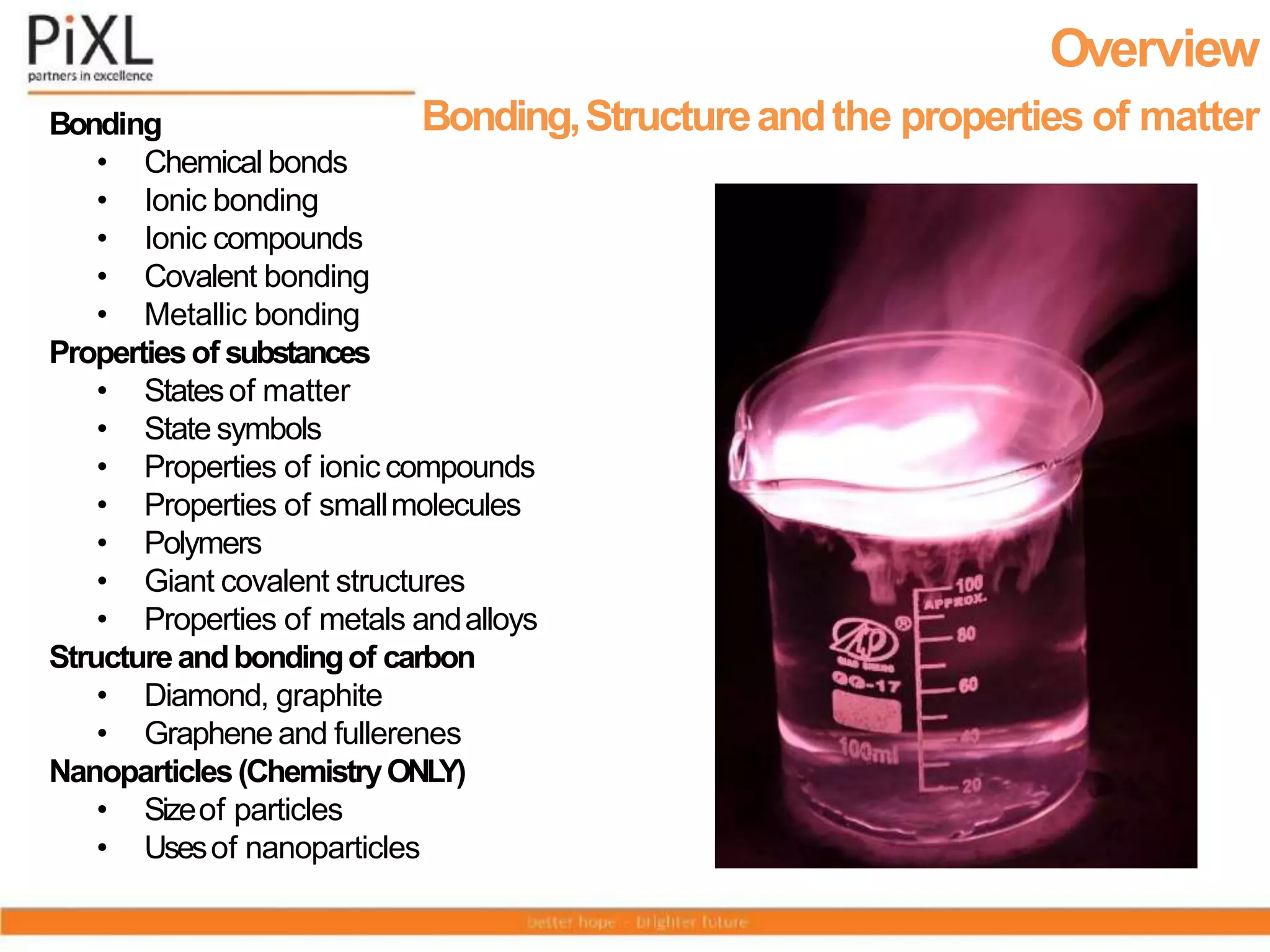 Aqa chemistry-bonding-structure-and-the-properties-of-matter-know it-gcse info | PPTX