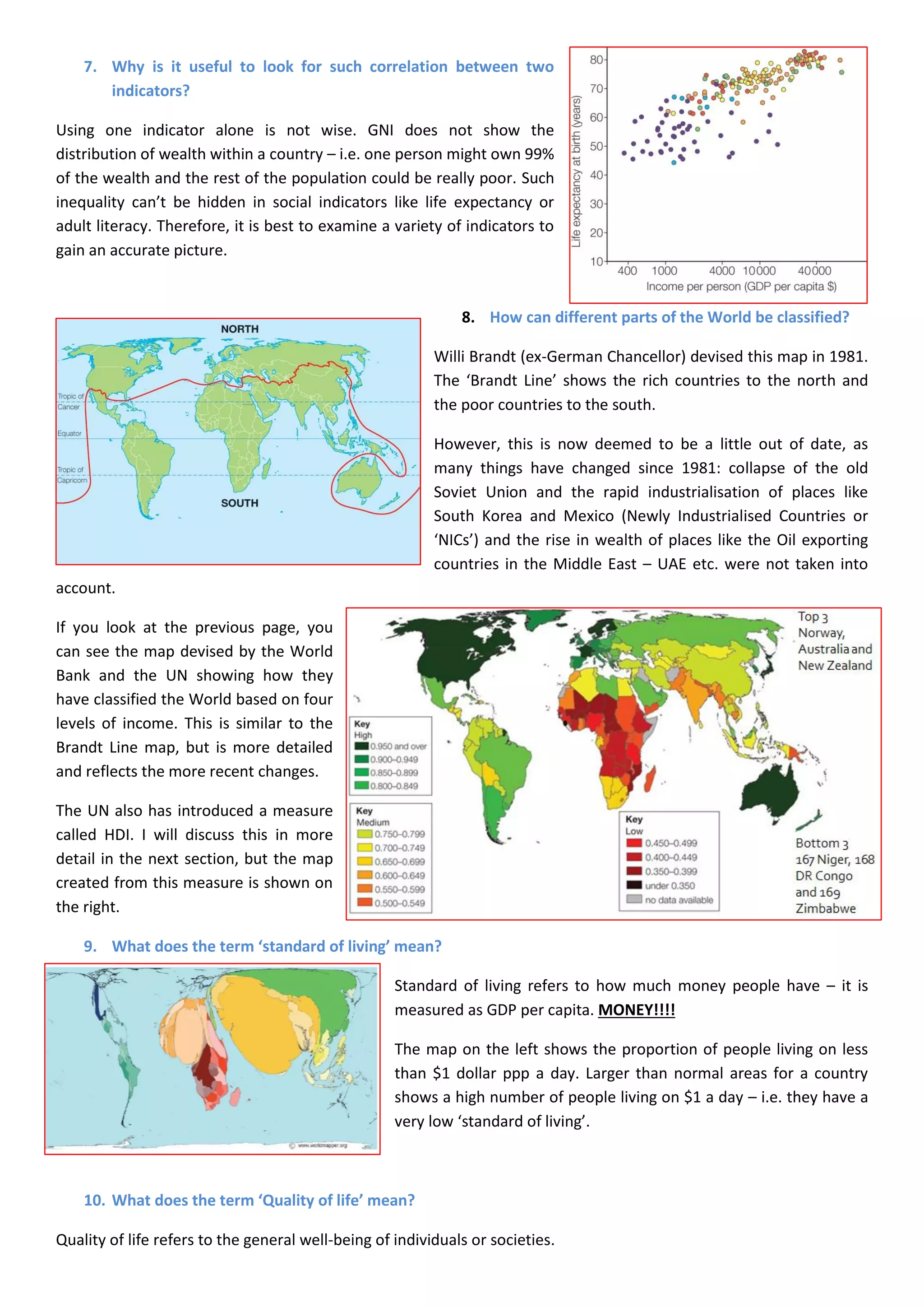 Aqa development gap revision | PDF