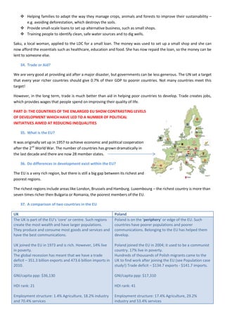 Aqa development gap revision | PDF
