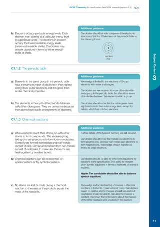 Aqa gcse chemitry specification | PDF