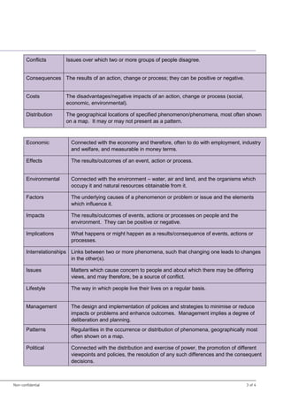 AQA Command Words | PDF