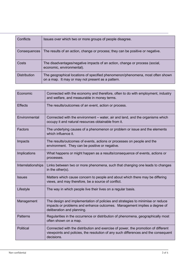 AQA Command Words | PDF