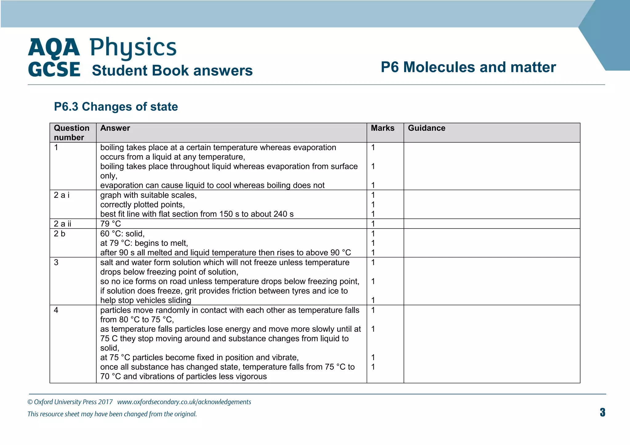 AQA Physics P6 [ Answers ] | PDF