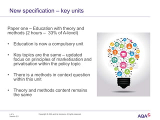 AQA Sociology presentation by Lydia Rushton | PPT