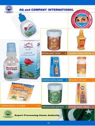 AQ and company international-Export Processing Zones Pakistan | PPTX