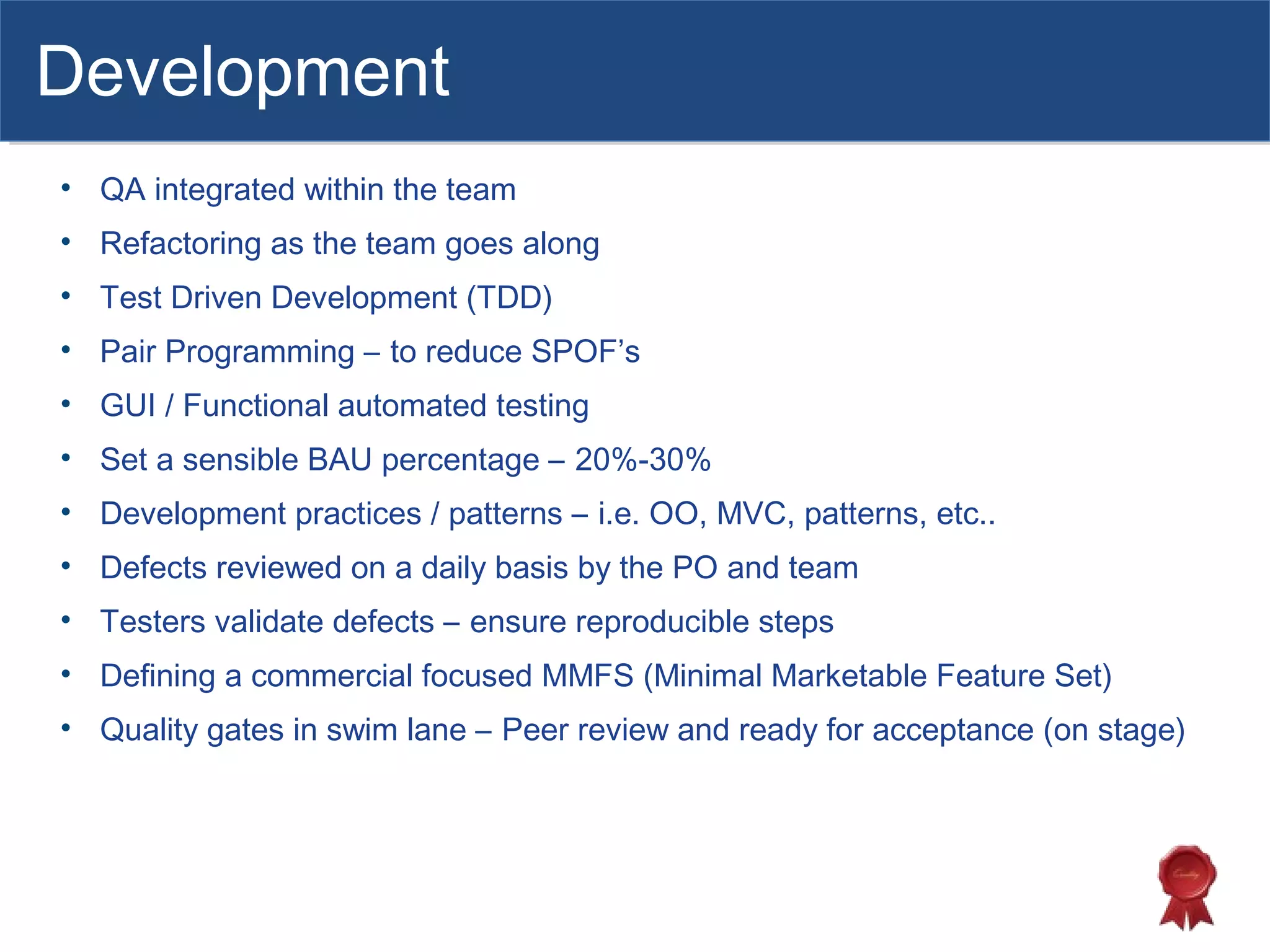 Agile QA presentation | PPT