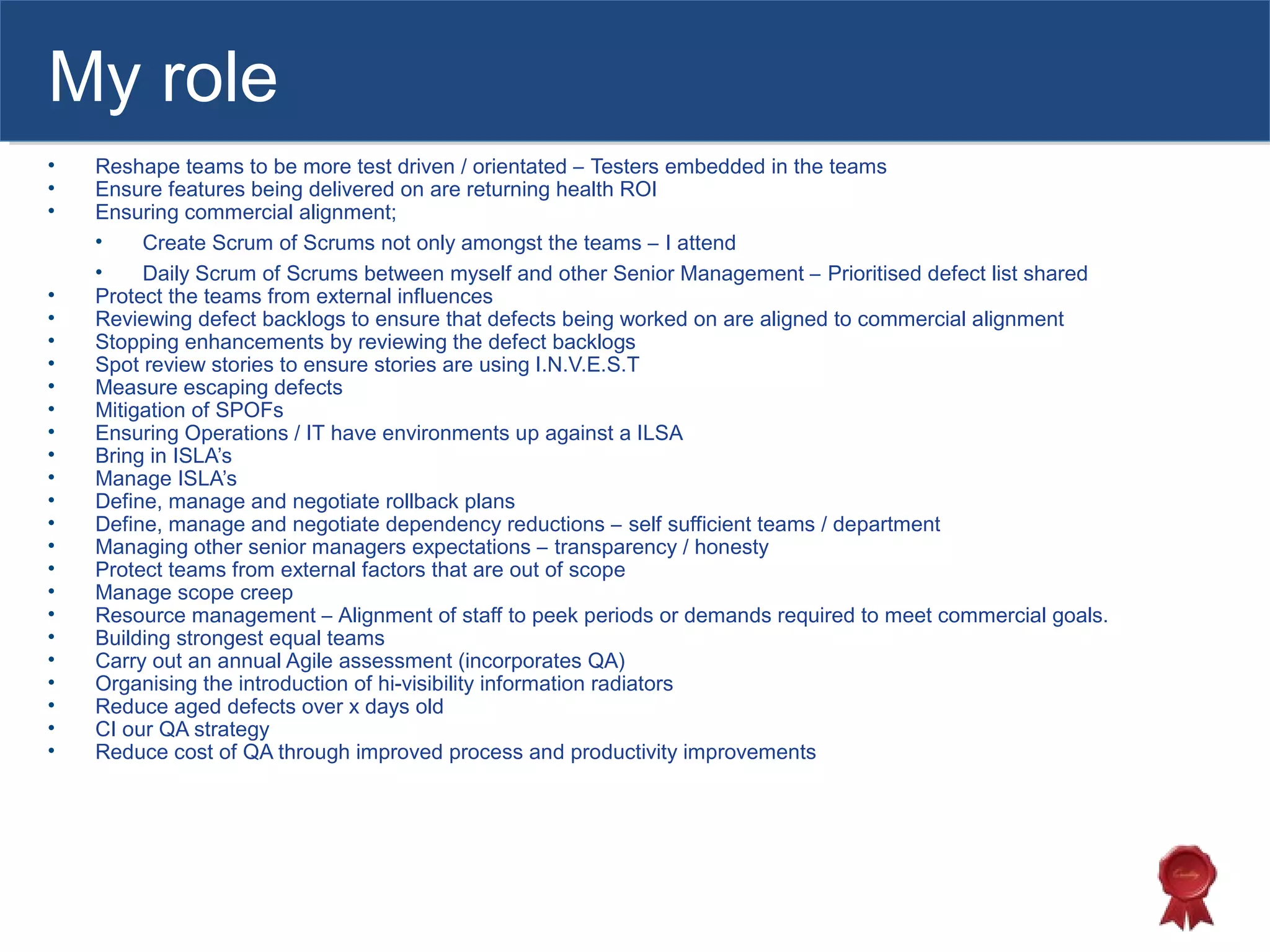 Agile Qa Presentation Ppt