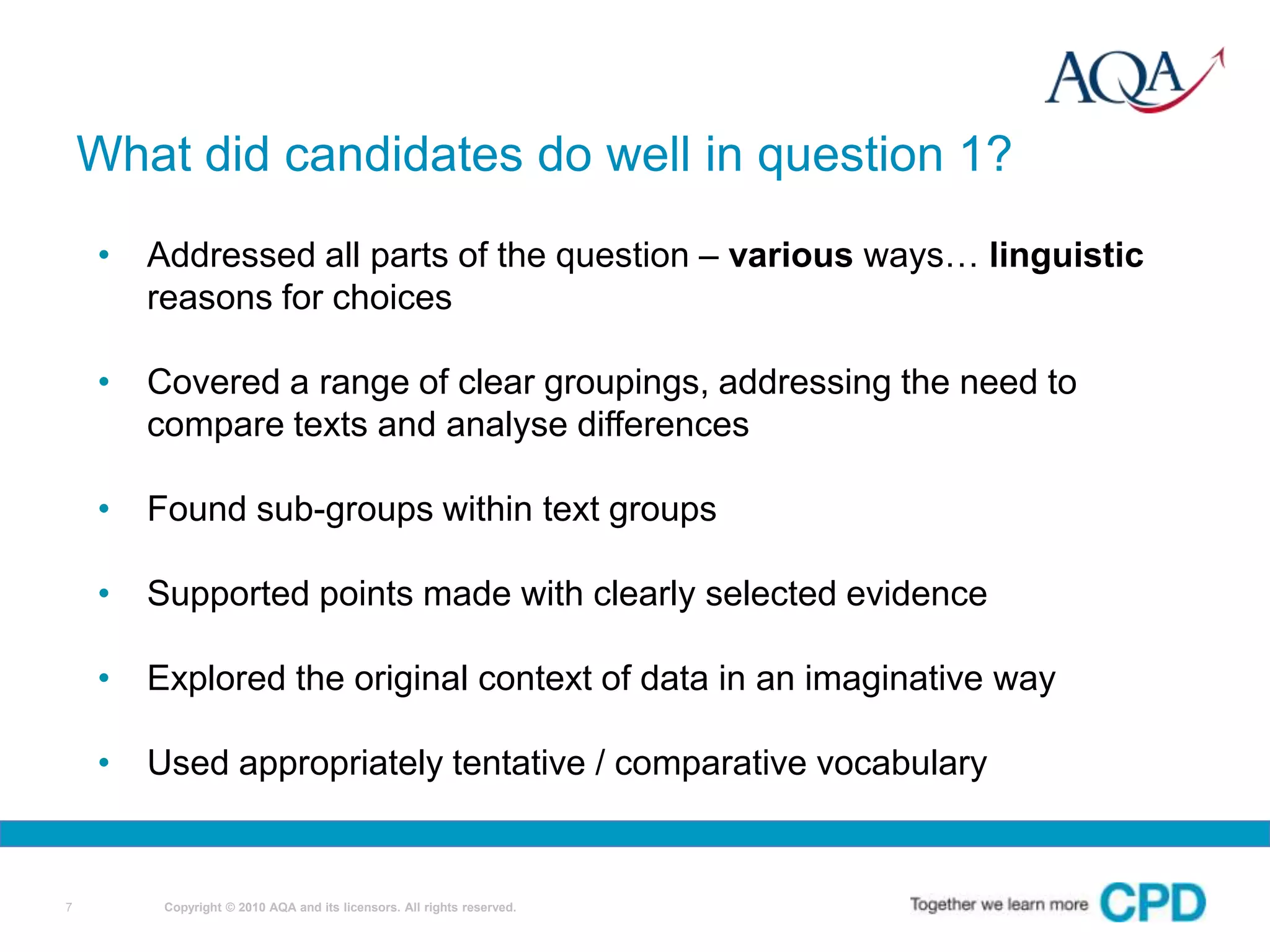 Aqa web conference presentation v1.2 | PPTX