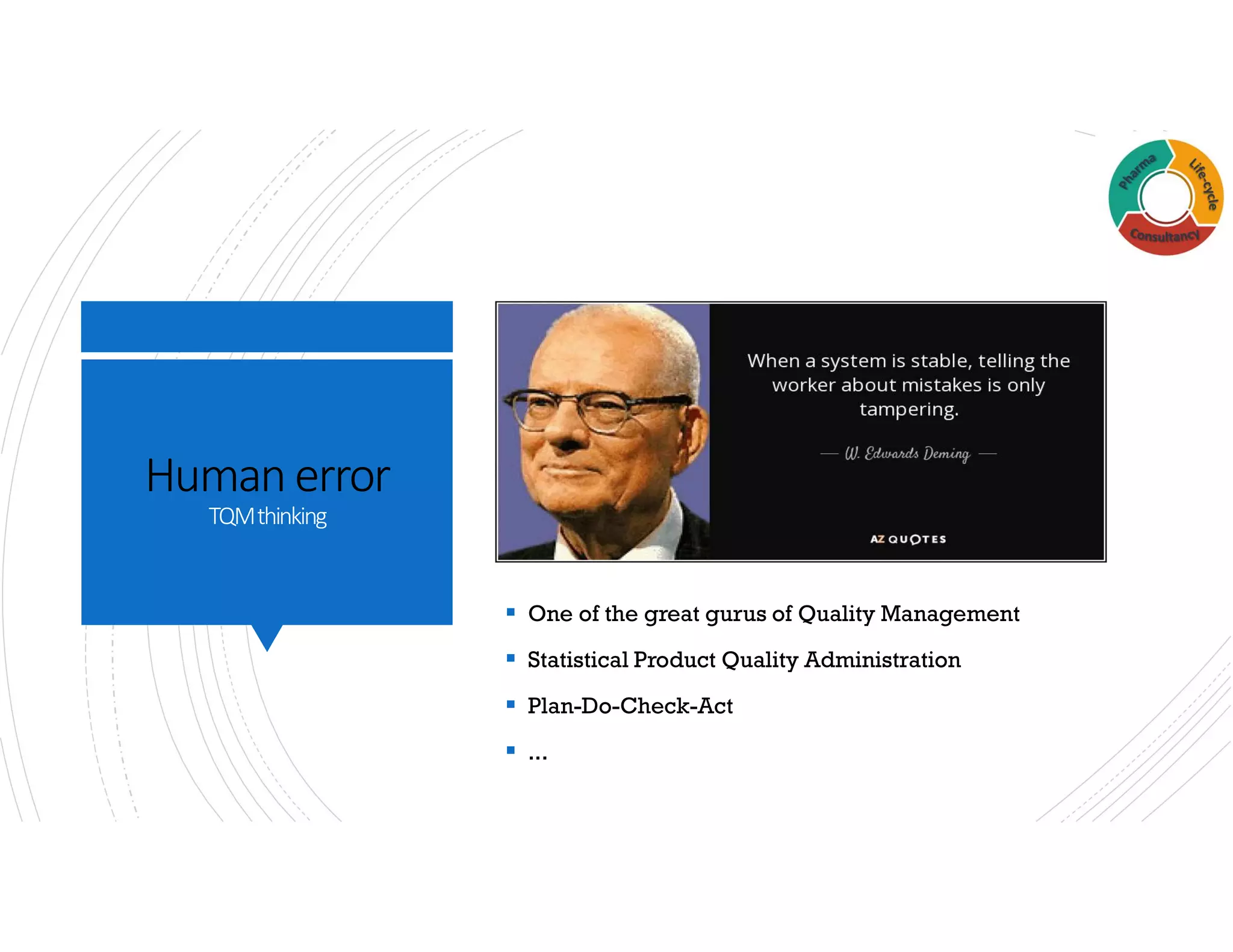 Aqbd seminar human error | PPT