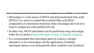 Live feed enrichment,Biorouting of nutrients.Chemo-therapeutants ...
