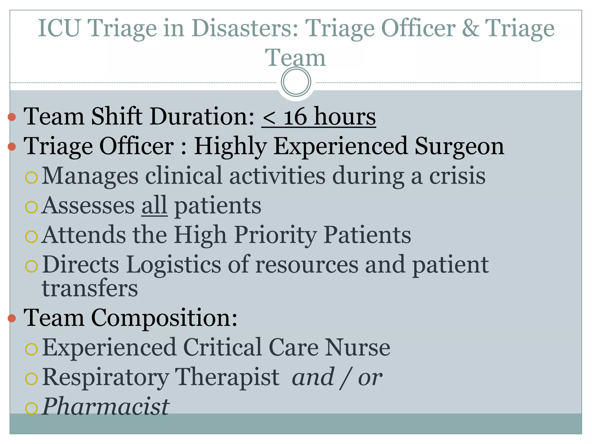Mechanical Ventilation during Disasters | PPTX | First Aid | Injuries