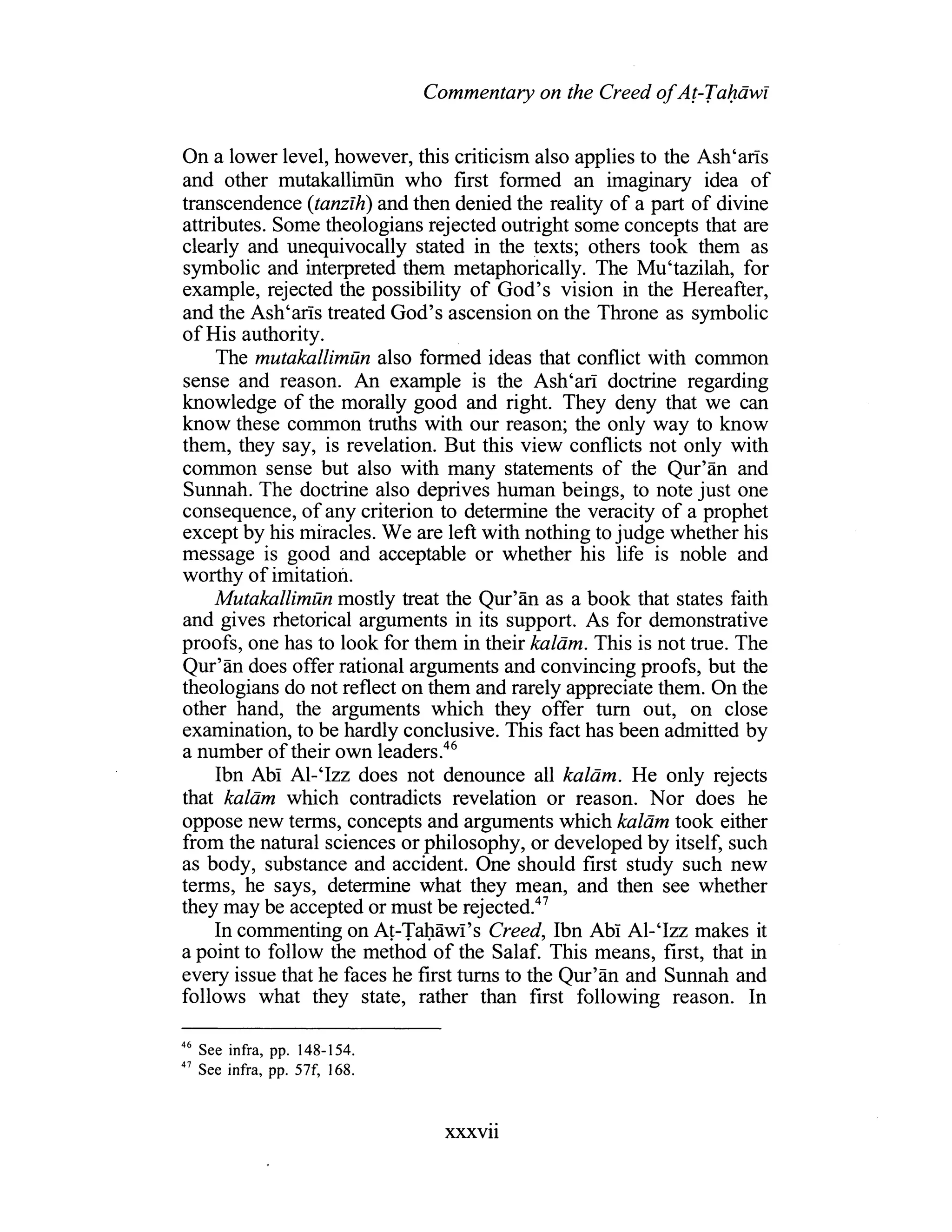 Aqeedah tahawiyyah-commentary-part1 | PDF