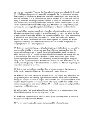 Aqeedatul tahawiyyah text_-_imam_tahawi | PDF | Islam | Religion ...