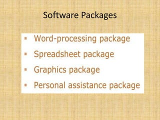 Application software packages | PPTX