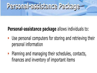 Application software packages | PPTX