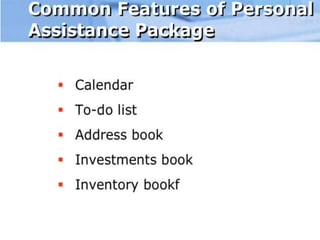 Application software packages | PPTX