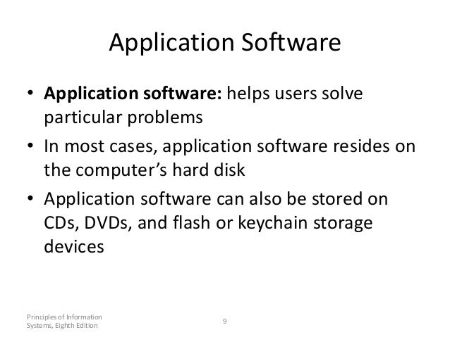 Application software packages