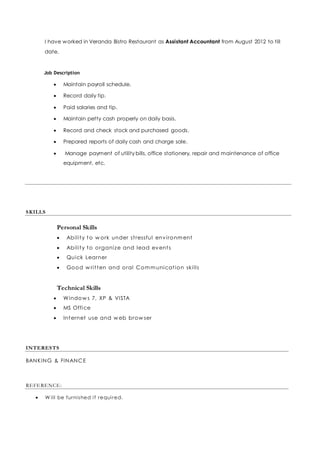 Aqeel abid cv | DOCX