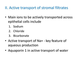 Aqueous production and drainage | PPTX