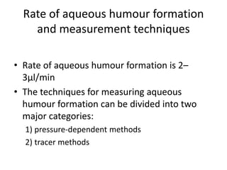 Aqueous production and drainage | PPTX