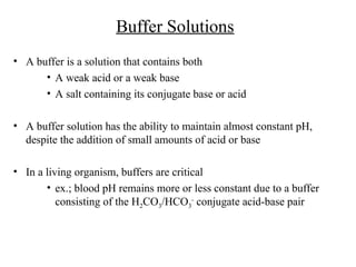 Equilibria Solubility Acid-Base Products | PPT