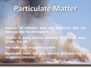 Environmental pollution (Microbiology) | PPTX | Lung and Respiratory ...
