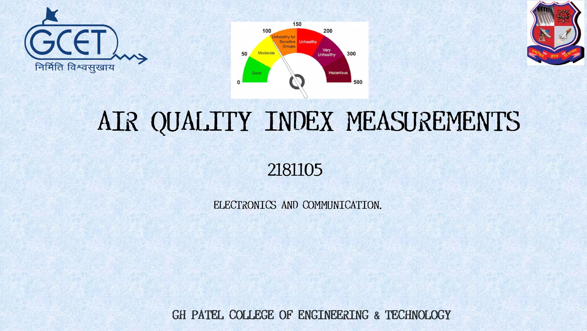 AIR QUALITY INDEX MEASUREMENT | PDF