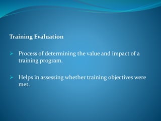 Training Evaluation PPT Training Evaluation PPTTraining Evaluation PPT.pptx