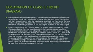 electronics presentation class c | PPT