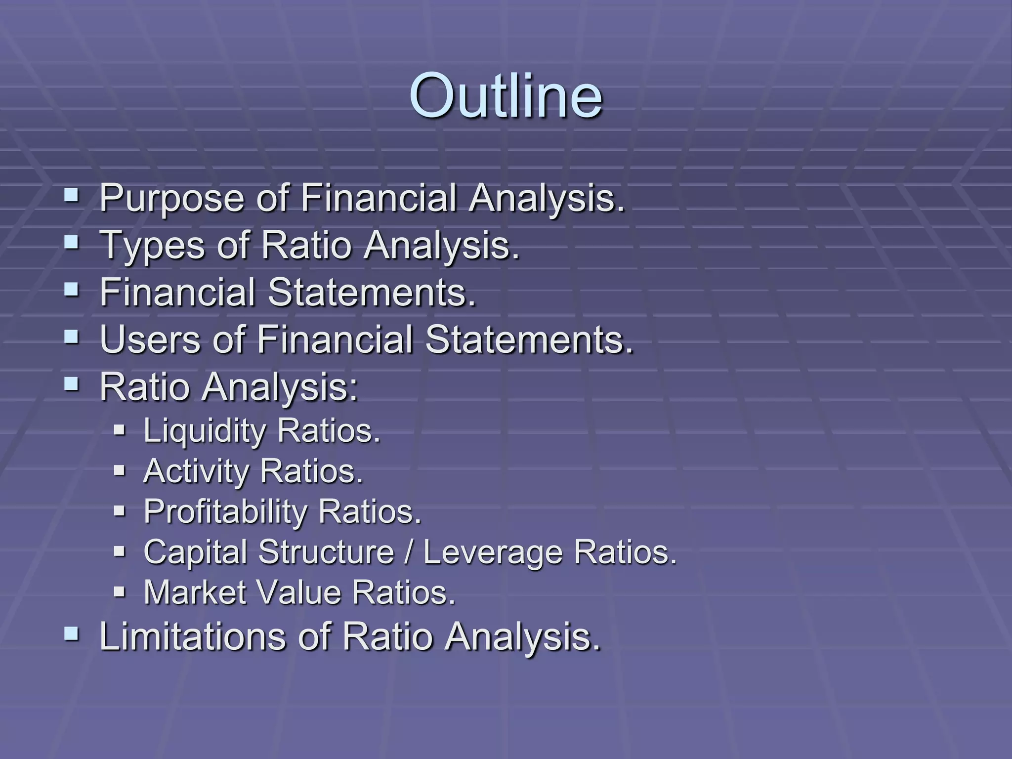 Financial Statement Analysis | PPT