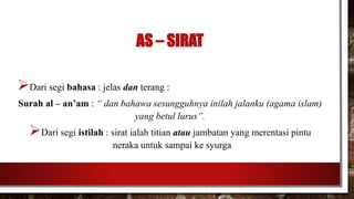 Aqidah islamiah | PPTX