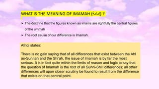 AL-IMAMAH (الإمامة) | PPTX