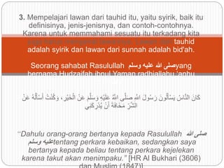 Menghindari Perbuatan Syirik | PPTX