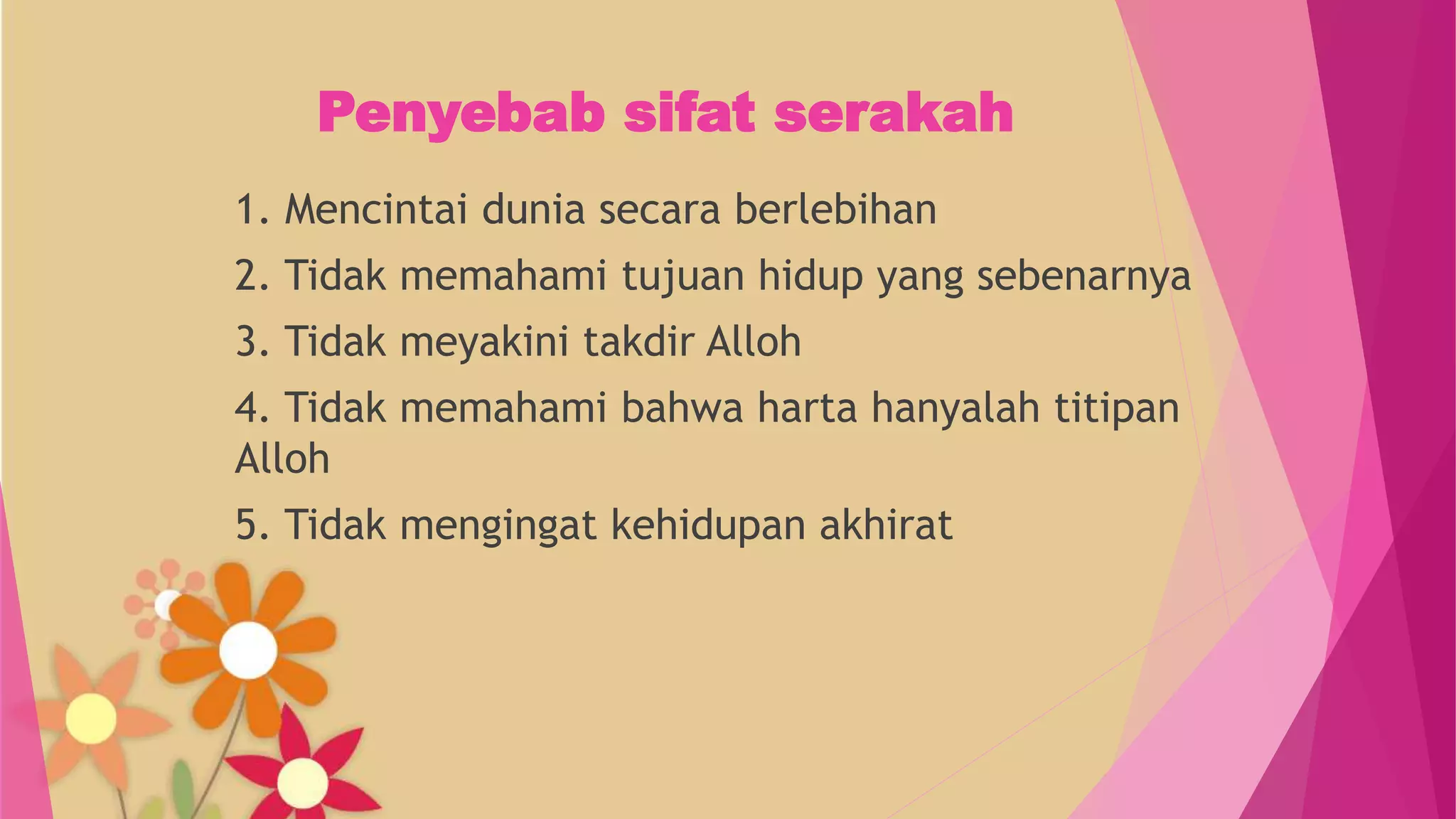 Aqidah Aklak kelas 5 MI sifat serakah.pptx