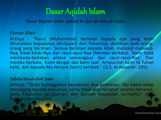 Aqidah islam | PPT