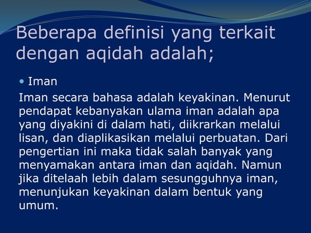 Aqidah Islamiah.ppt