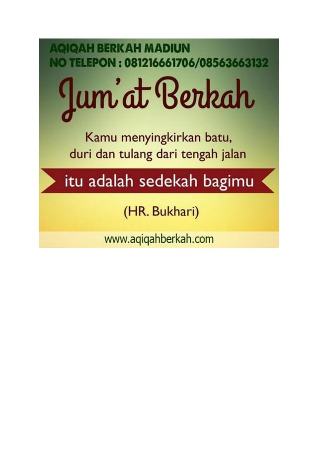 Aqiqah berkah (7) | PDF