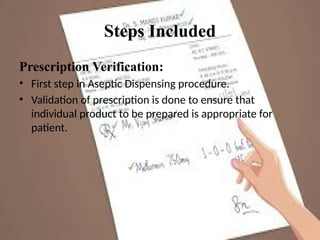 Aseptic Dispensing Hospital Pharmacy.pptx