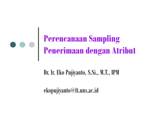 HOw to define aql sampling with AOQ curve | PPT