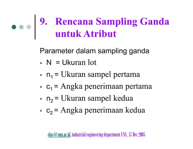 HOw to define aql sampling with AOQ curve | PPT